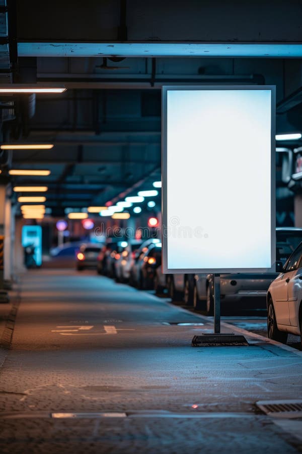 Effective Advertisement Strategy Using Car Park Poster Mockup To Reach ...