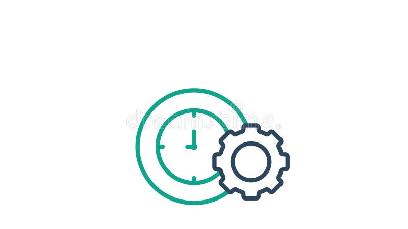 Automation Animated Icon. Animated Icon Related To Efficiency Stock ...