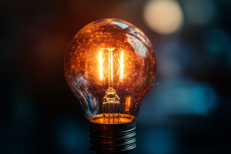 Effective Communication in Business with Bright Light Ideas Stock ...