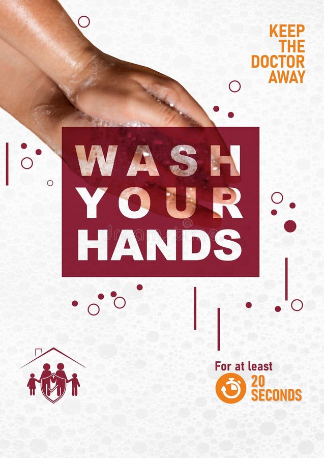 Effective Handwashing: Wash Your Hand for at Least 20 Second Stock ...
