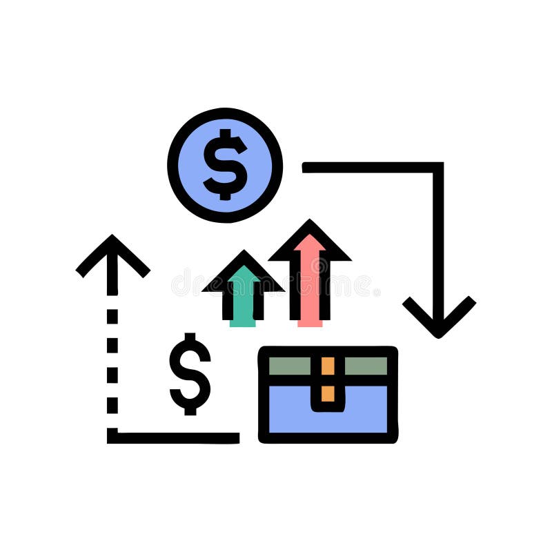 Effective Icons for Supply and Demand Analysis Stock Vector ...