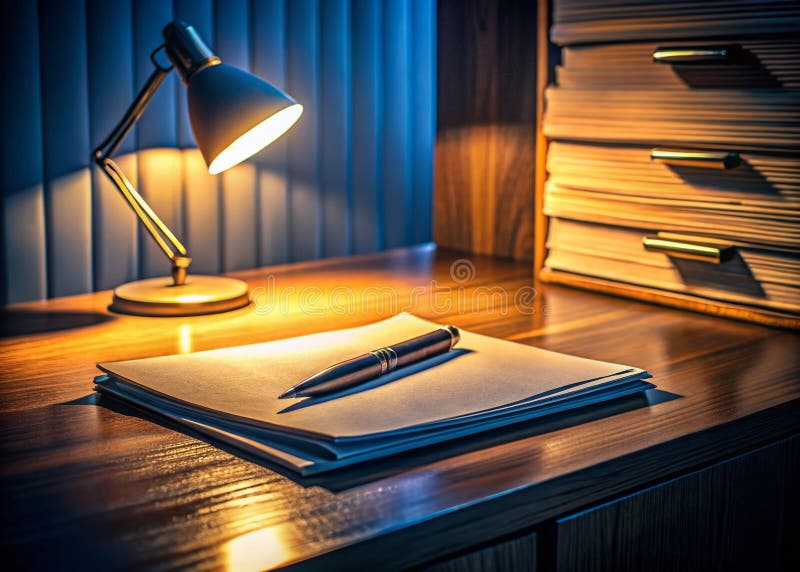 Effective LateNight Legal Study a Minimalist Desk Setup for Maximum ...