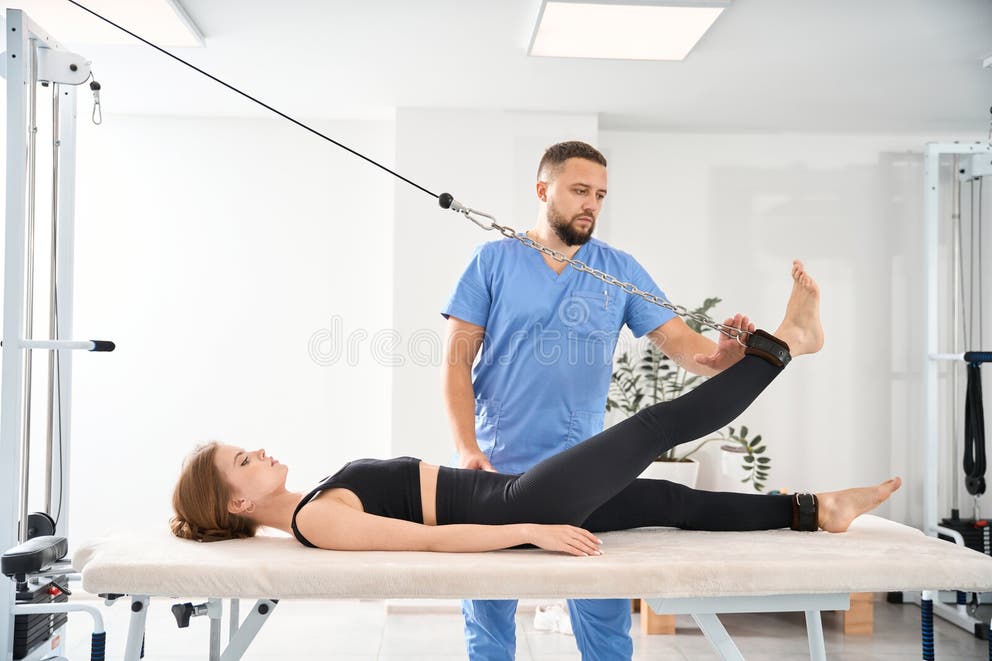 Effective Procedure for Spinal Traction on a Special Simulator Stock ...