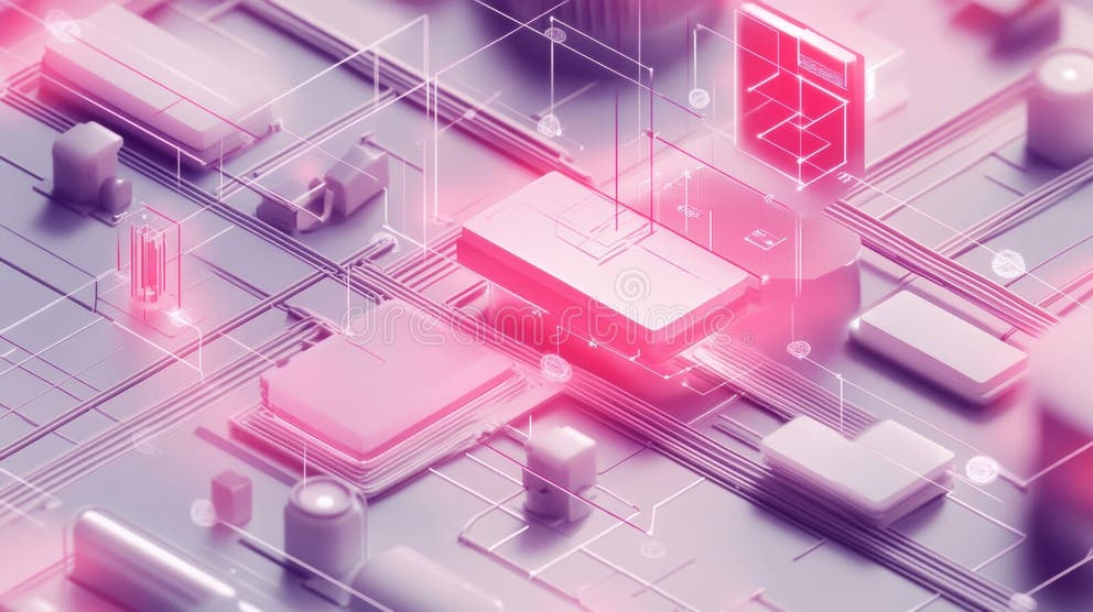 Effective Processes Illustrated through Modern Business Visuals Stock ...