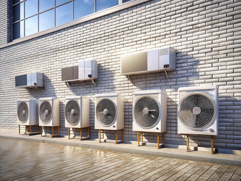 Effective Retail Store Cooling Five WallMounted Air Conditioners ...