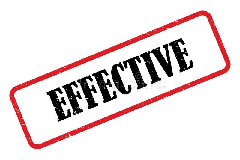 Effective Stamp stock illustration. Illustration of stamp - 134390732