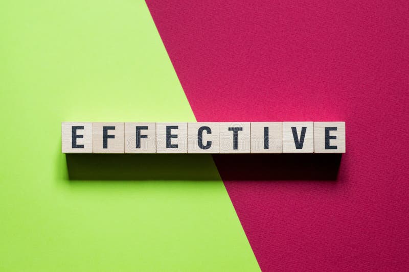 Effective Word Concept on Cubes Stock Image - Image of cloud, marketing ...