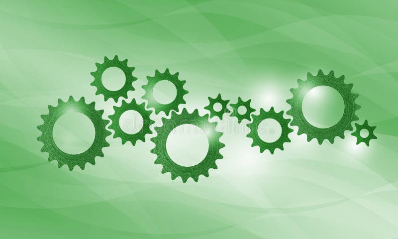 Effective Working Mechanism Stock Illustration - Illustration of ...