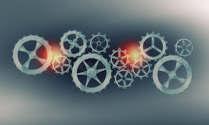 Effective Working Mechanism Stock Illustration - Illustration of ...