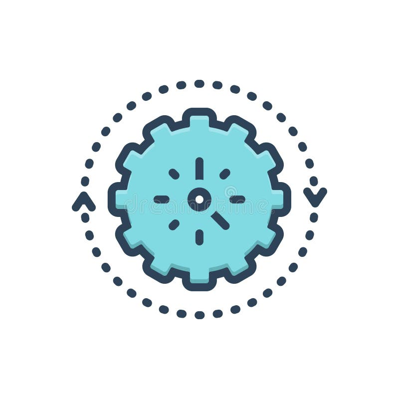 Efficiency and Effectiveness Icon, Black Vector Sign with Editable ...