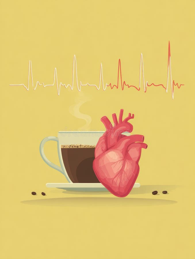 Effects of Caffeine on Heart Rate in a Visually Engaging Infographic ...