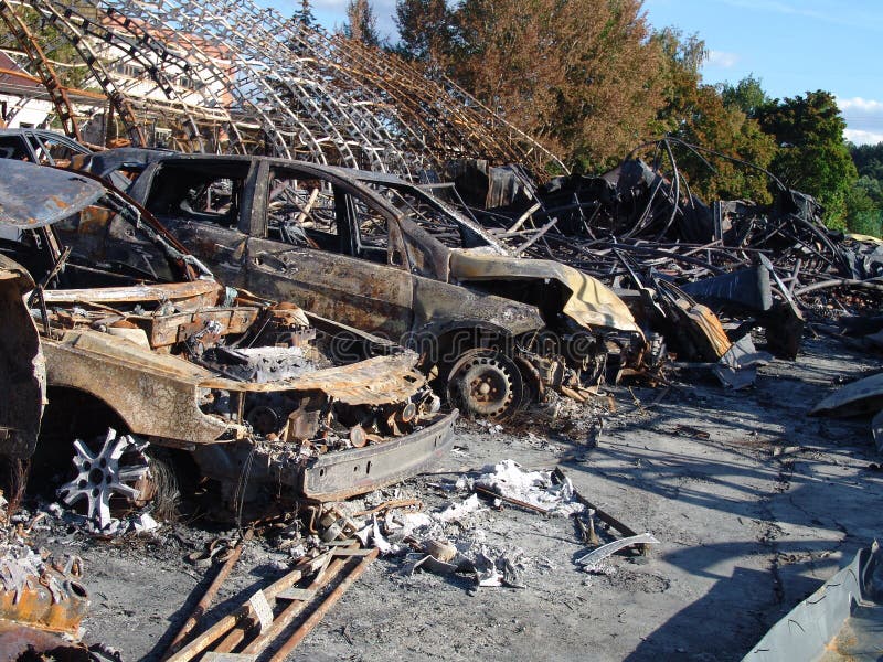 The effects of fire stock image. Image of industry, industrial - 56205039