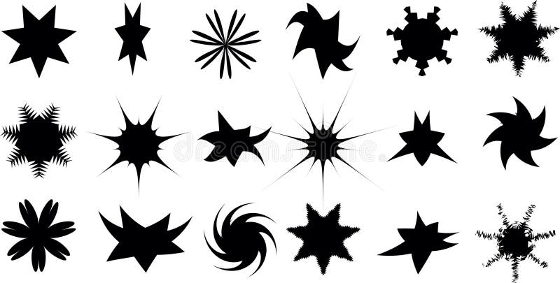Distorted Star Pattern Stock Illustrations – 360 Distorted Star Pattern ...