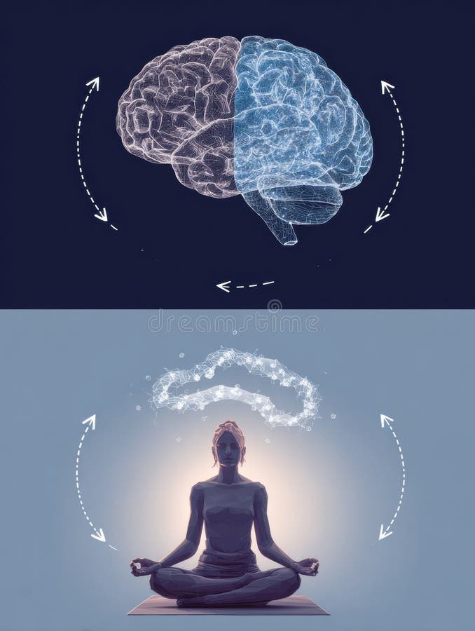Effects of Meditation on Brain Structure Illustrated in a Clear Diagram ...
