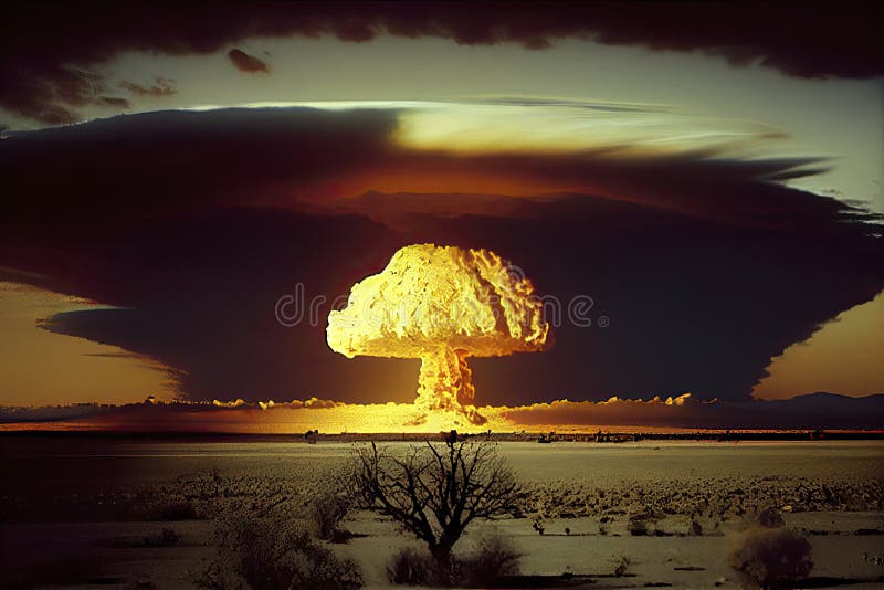 The Effects of a Nuclear Bomb Can Be Devastating and Long-lasting Stock ...