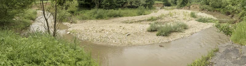 Effects of river erosion stock photo. Image of erode - 222426404