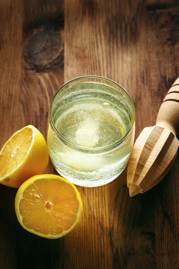 Effervescent Fizzy Tablet of Vitamin C Stock Photo - Image of tablet ...