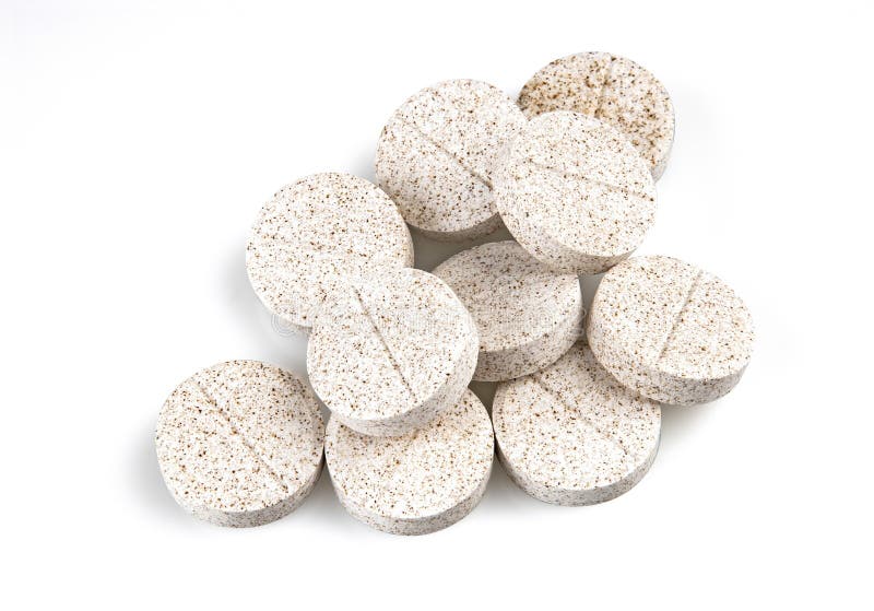 Effervescent Pill for Dissolving in Water Stock Photo - Image of drug ...