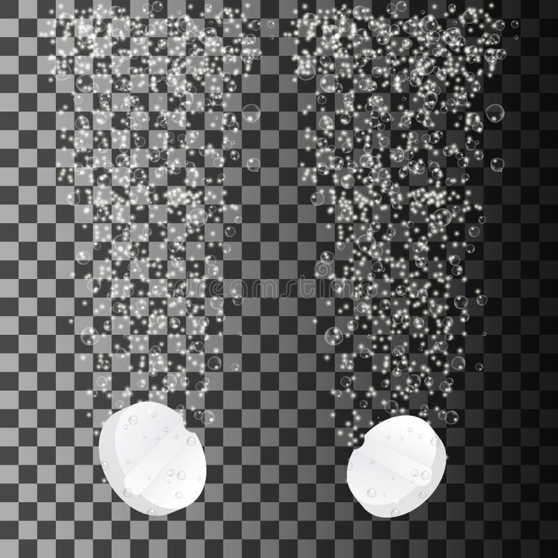 Soluble Effervescent Tablet Icon Cartoon Vector. Medicine Water Stock ...