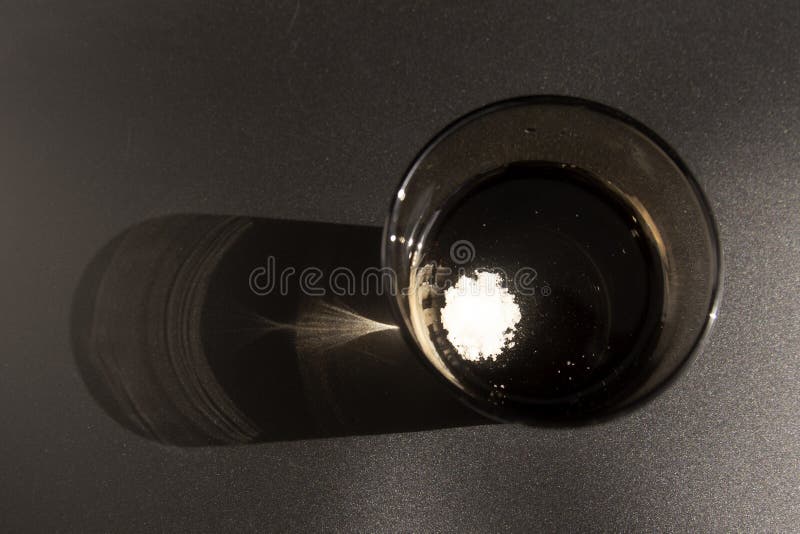 Solubility in water table stock illustration. Illustration of alkalis ...