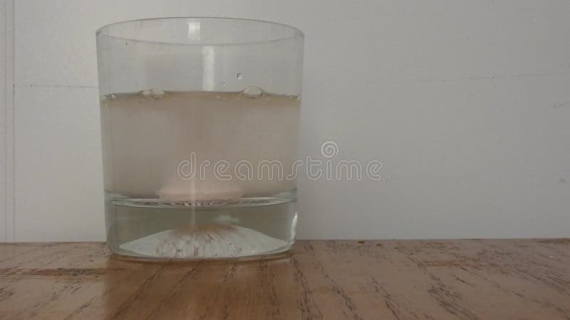 Effervescent Tablet stock video. Video of water, glass - 132583785