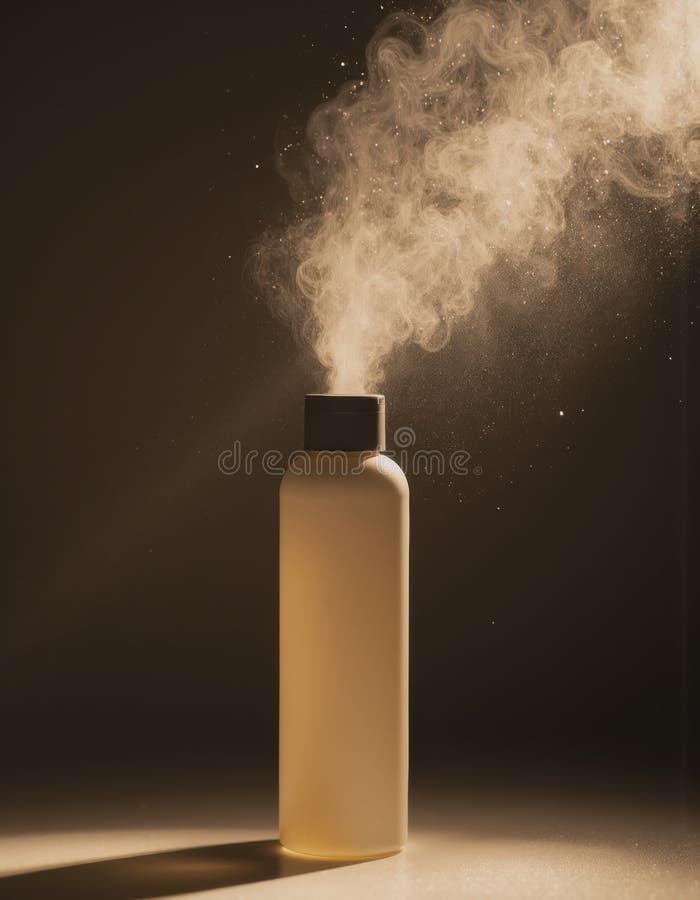 Effervescent Tablets Dissolving in a Bottle, Creating a Bubble ...