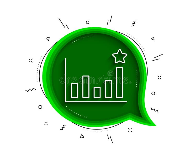 Efficacy Line Icon. Business Chart Sign. Vector Stock Vector ...