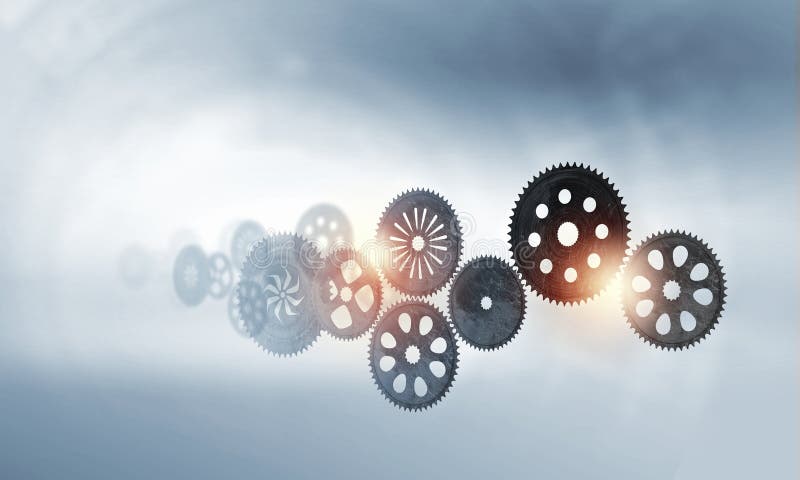 Werkend mechanisme stock foto. Image of mechanisme, machines - 43159550