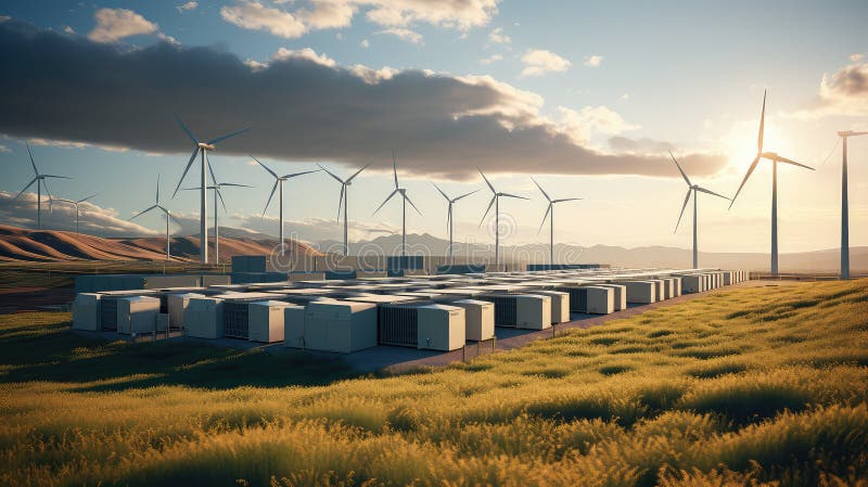 Efficiency Battery Technology Stock Illustration - Illustration of ...