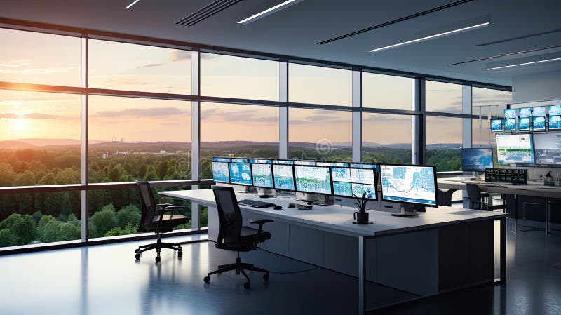 Efficiency Building Technology Stock Illustration - Illustration of ...