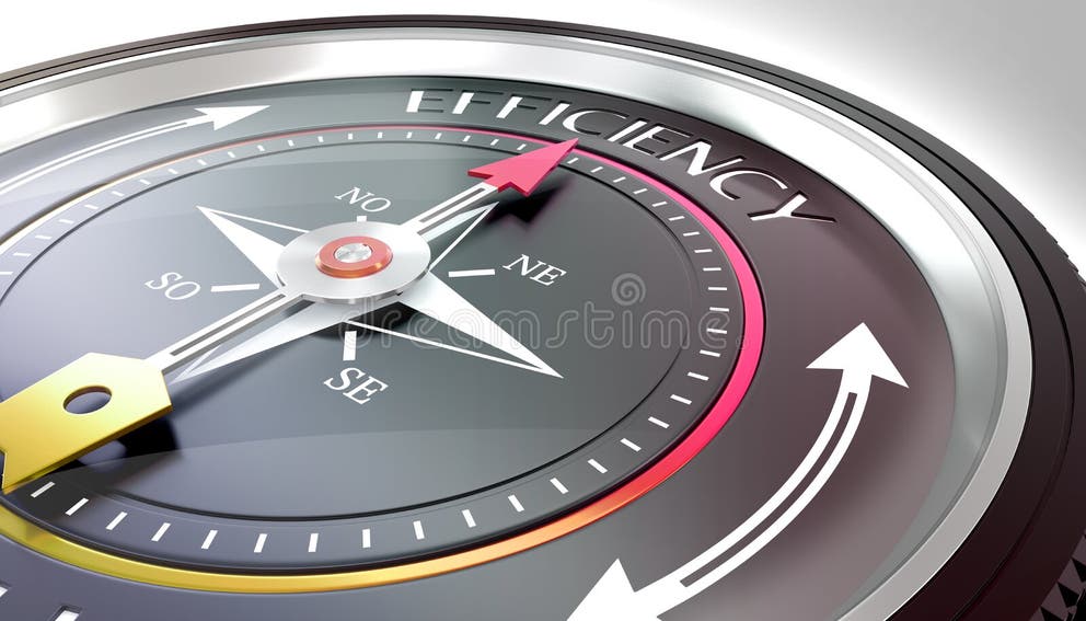 Efficiency concept stock illustration. Illustration of achievement ...