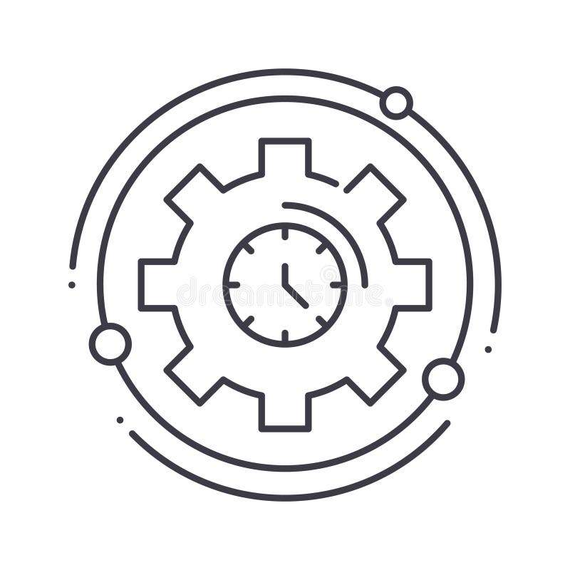 Effectiveness Icon, Linear Isolated Illustration, Thin Line Vector, Web ...