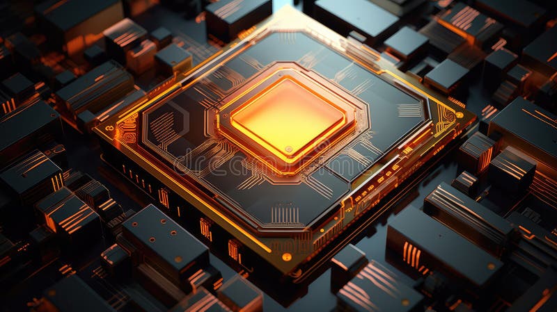 Efficiency Energy Efficient Chip Stock Image - Image of power, chip ...