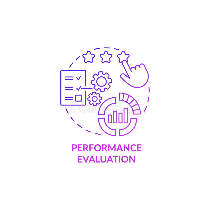 Performance Review Black Glyph Icon. Job Efficiency Assessment ...