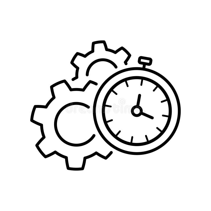 Time Cost Efficiency Icon Stock Illustrations – 629 Time Cost ...
