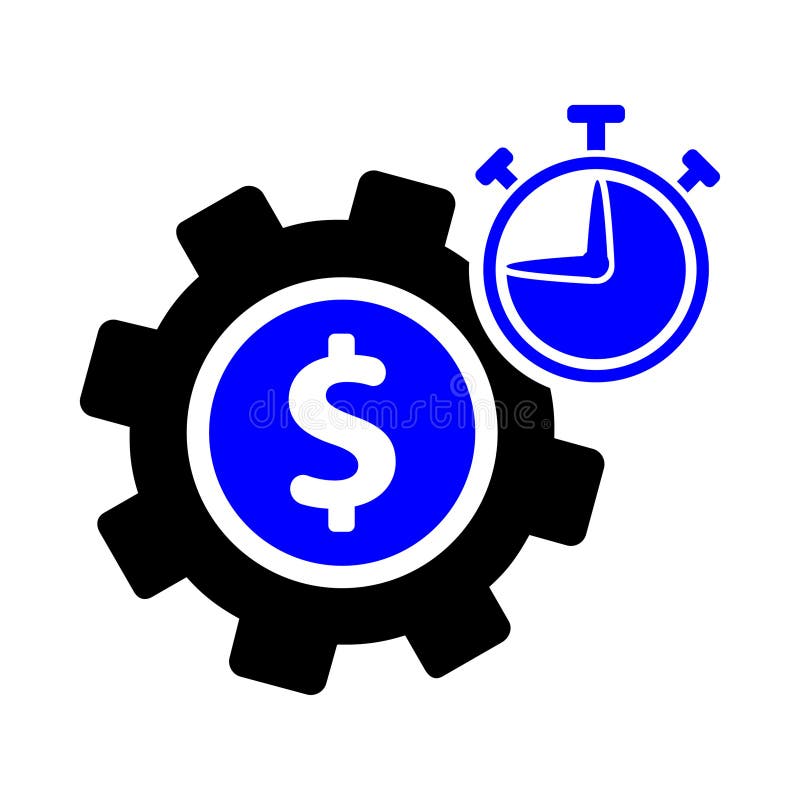 Efficiency Icon stock vector. Illustration of vector - 366375470