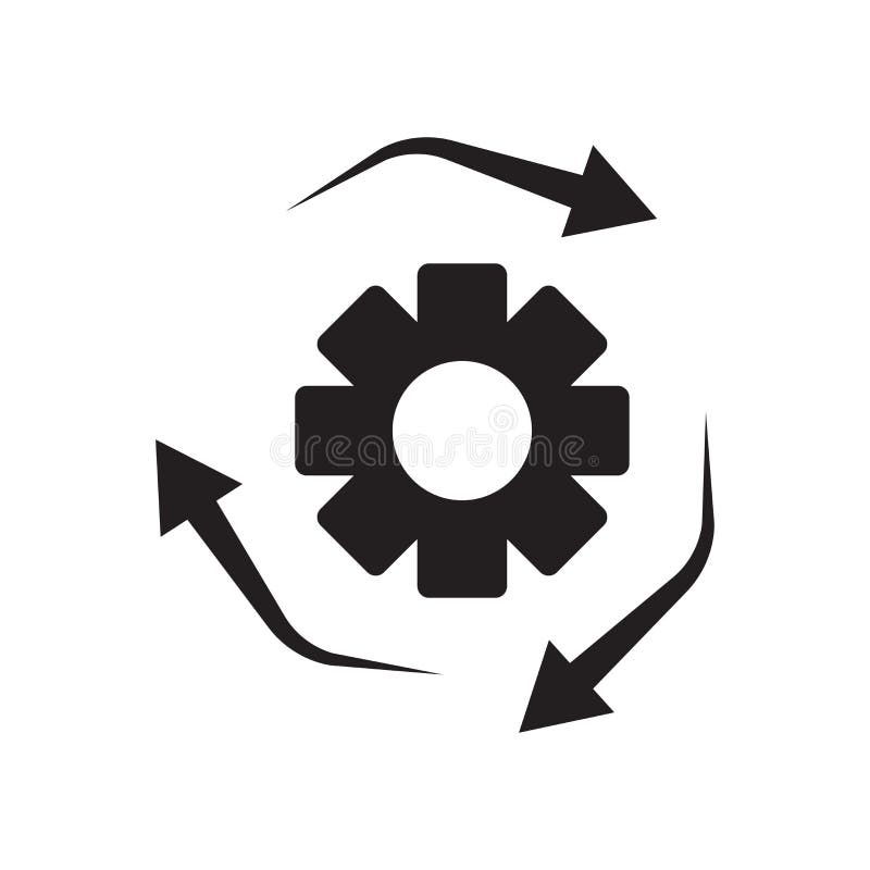 Efficiency Icon. Trendy Efficiency Logo Concept on White Background ...