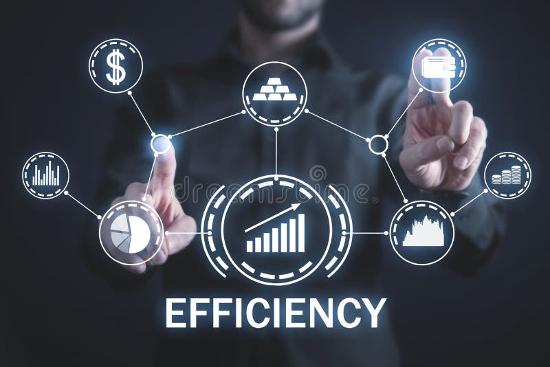 Efficiency Increase. Business. Internet. Technology Stock Image - Image ...