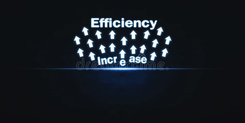 Efficiency Increase. Development and Growth Stock Photo - Image of ...
