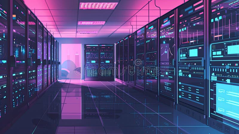 The Efficiency and Precision of AI Data Processing in a Bustling Data ...