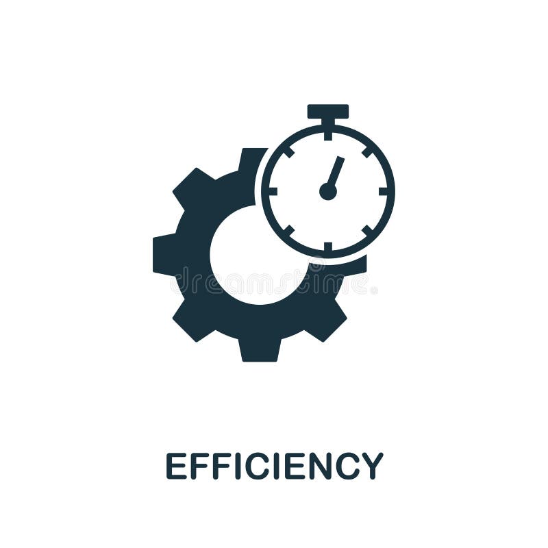 Productivity Vector Icon. Production Sign. Efficiency Illustration ... Productivity Vector Icon. Production Sign. Efficiency Illustration ...