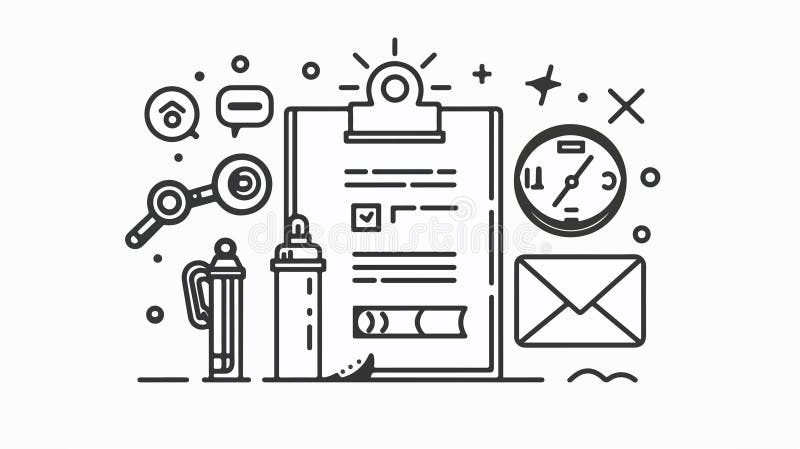 Efficient Action Plan Clipboard Icon for Professional Work Environment ...