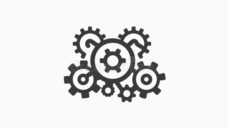 Efficient Action Plan Settings Icon for Strategy and Productivity Stock ...