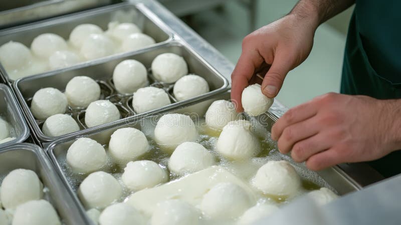 Efficient Ai-driven Food Production Line with Skilled Workers Creating ...