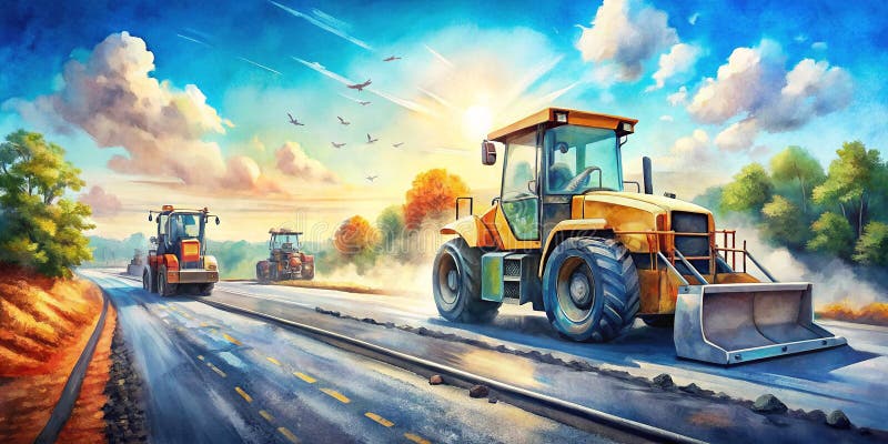 Efficient Asphalt Removal Stock Illustrations – 15 Efficient Asphalt ...