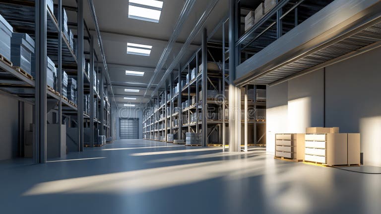 Efficient Automated High-Rack Warehouse System for Logistics Operations ...
