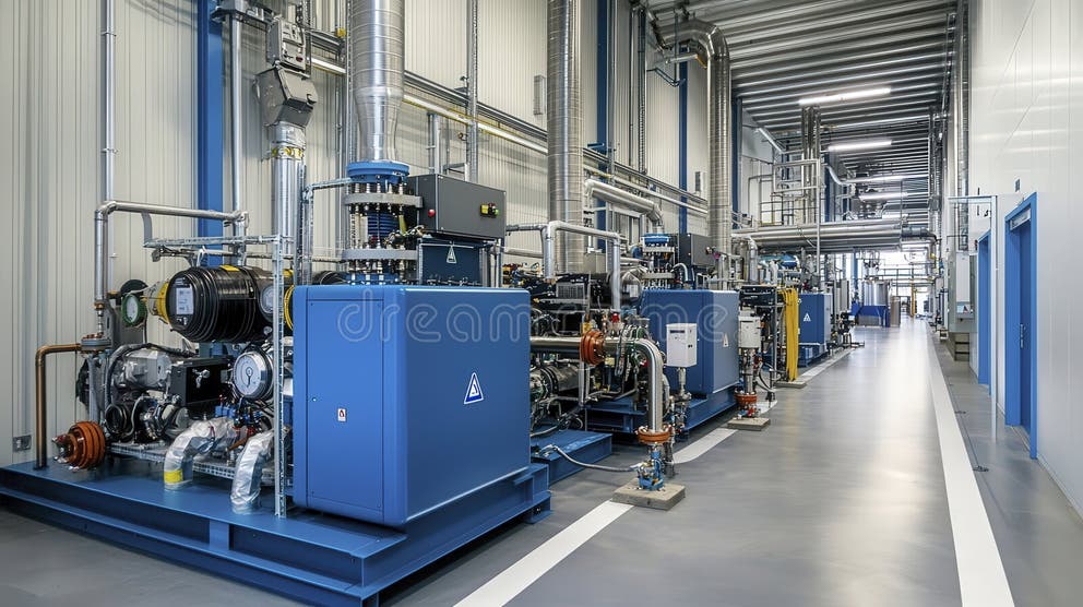 Efficient Backup Power Generation Systems Industrial Facility Energy ...