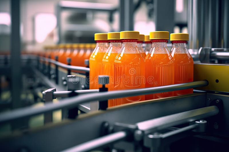 Efficient Beverage Production Processing and Bottling in a Fruit Juice ...