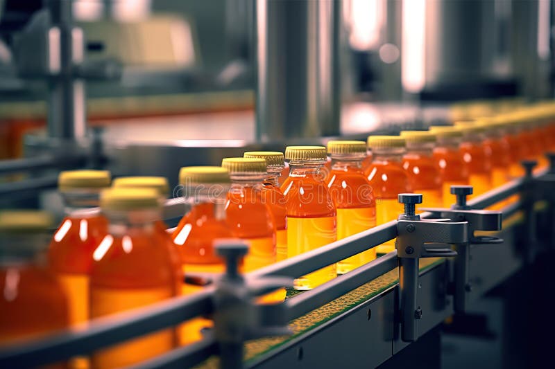 Efficient Beverage Production Processing and Bottling in a Fruit Juice ...