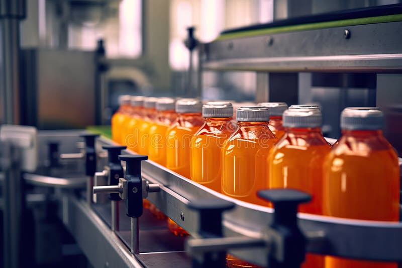 Efficient Beverage Production Processing and Bottling in a Fruit Juice ...